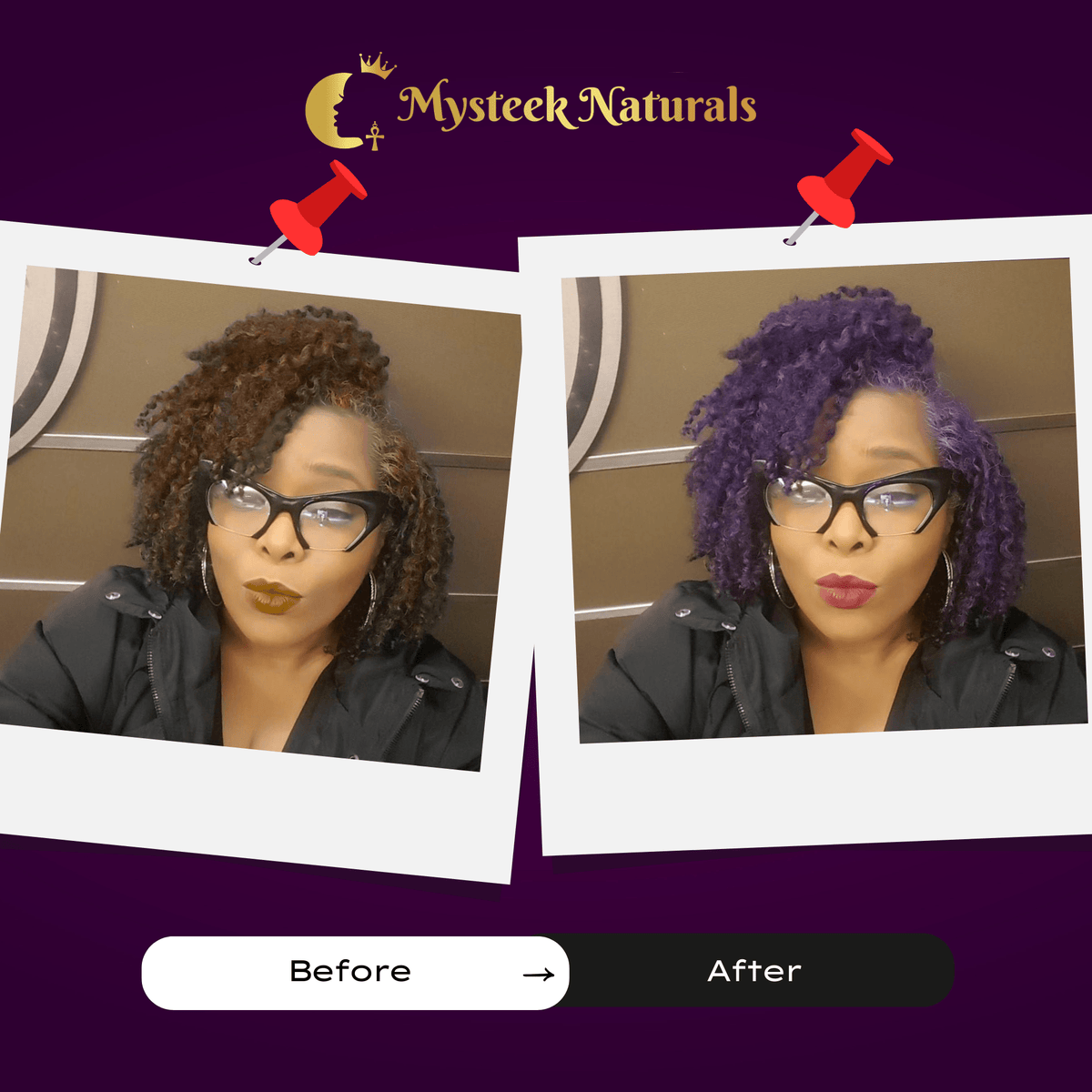 Mysteek Color Pop For Hair | Mysteek Naturals