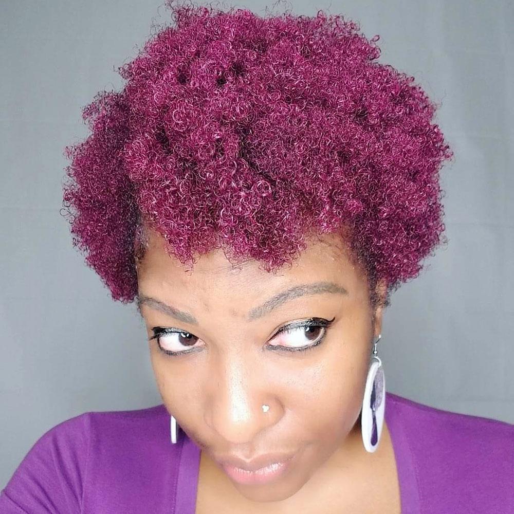 Fierce Fuchsia Hair Color | Mysteek Naturals