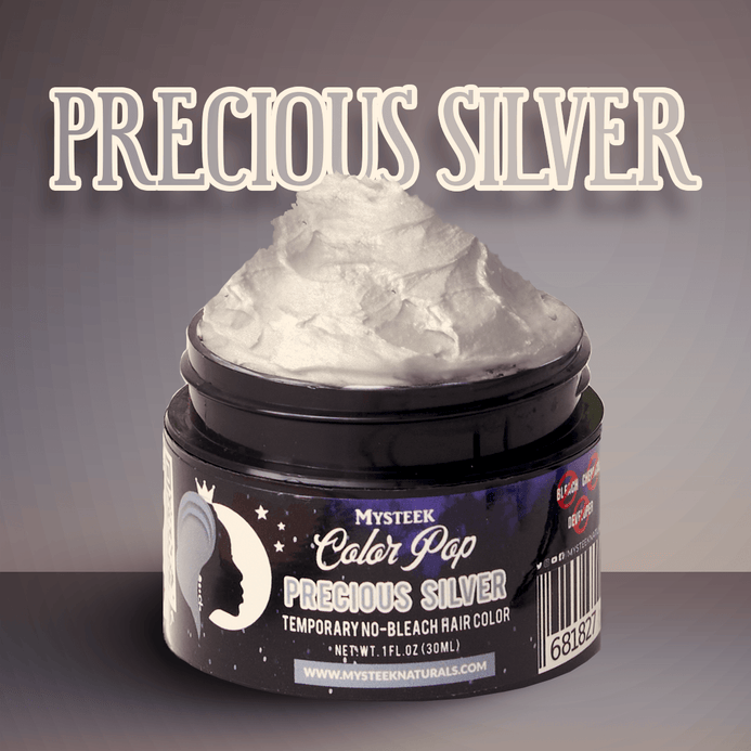 Precious Silver - Mysteek Color Pop – Mysteek Naturals